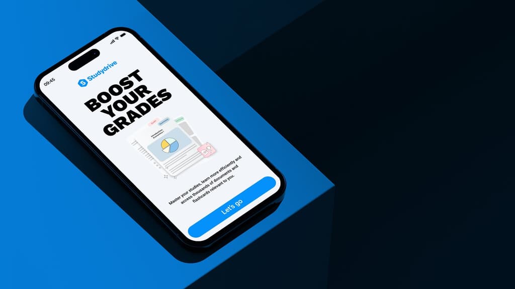 Studydrive - Free university study notes and summaries - Studydrive